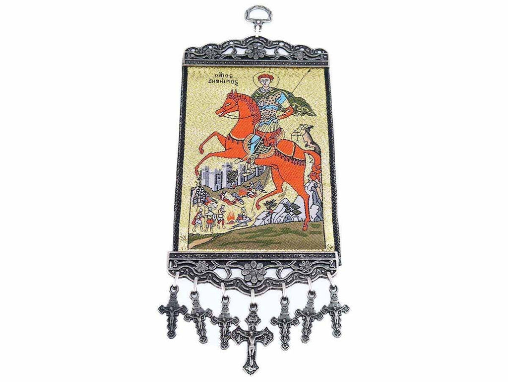 Orthodox Saint George Tapestry | Sydney Grand Bazaar - Australia