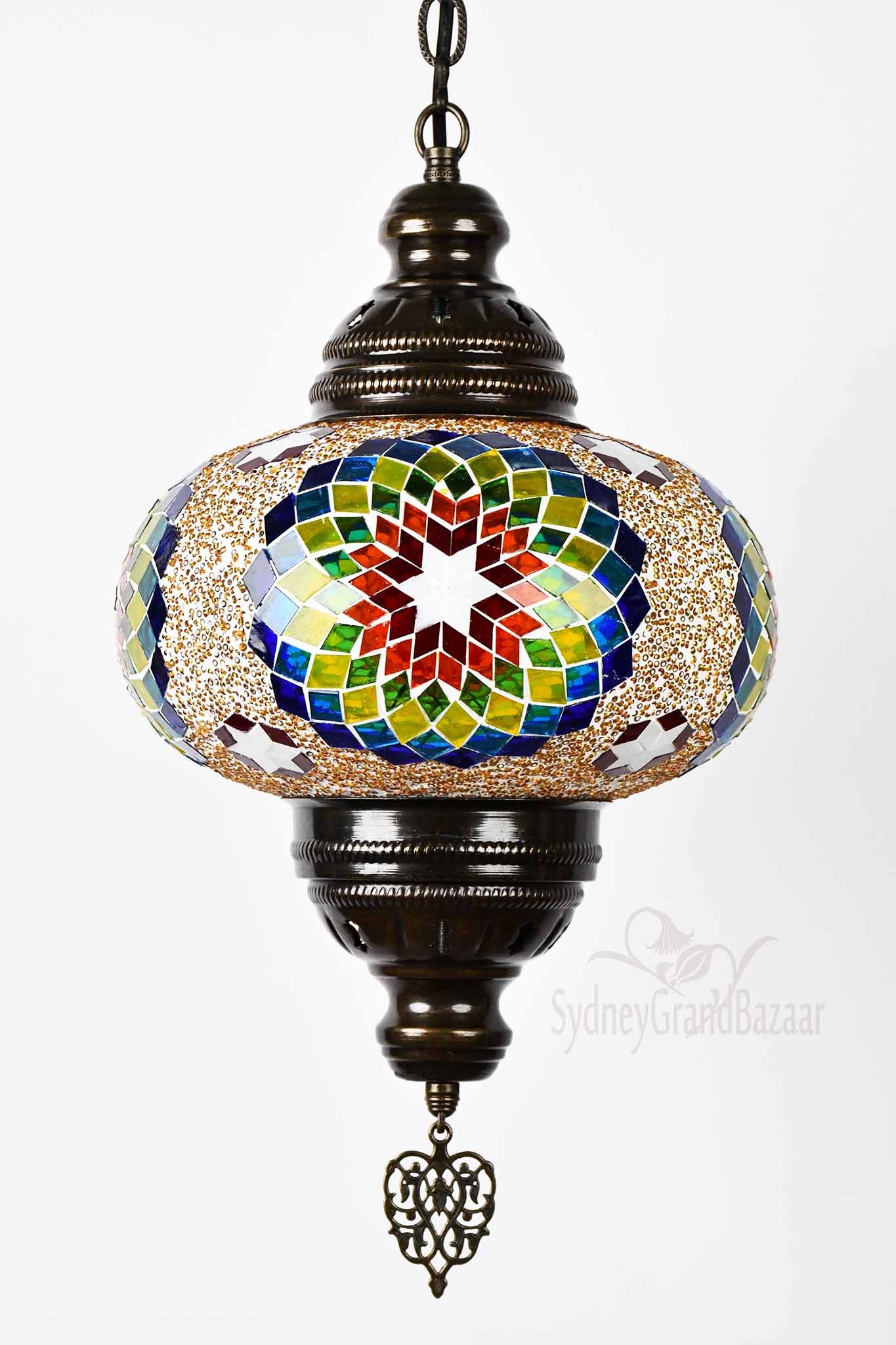 Turkish Ceiling Light Star Rainbow Color B4 | Pendant Lights | Sydney ...